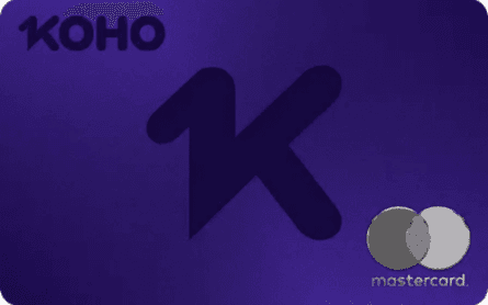 Compare KOHO Financial Credit Cards - Hardbacon