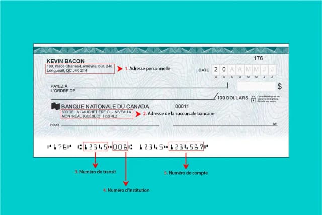 Spécimen de chèque la Banque Nationale: tout ce qu’il faut savoir pour ...