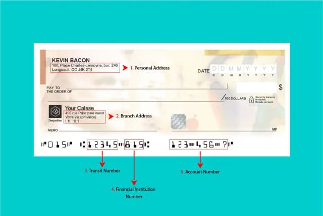 Desjardins sample cheque: everything you need to know to find it and ...