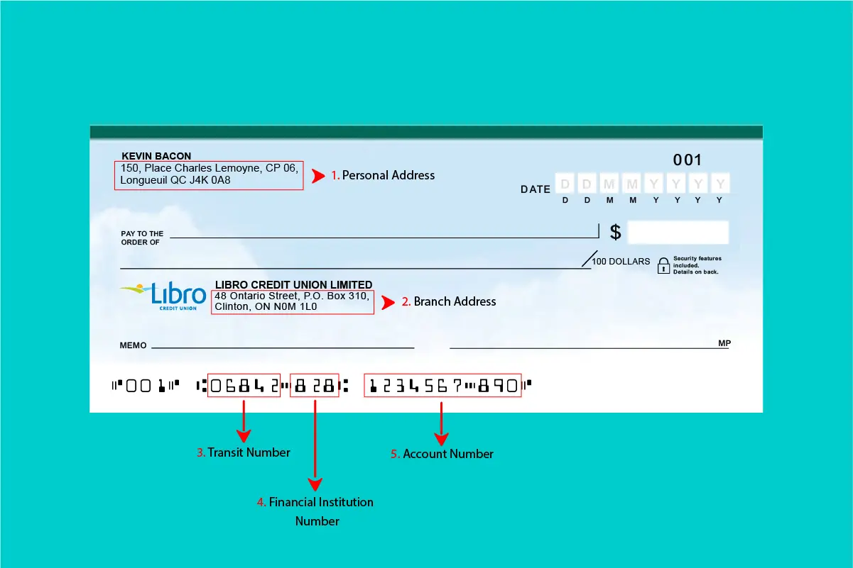 Libro Credit Union Sample Cheque: Everything you need to know to find ...